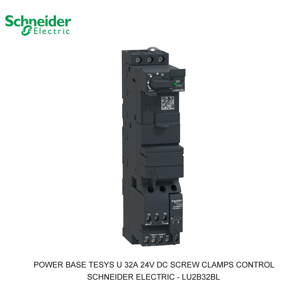 POWER BASE TESYS U 32A 24V DC SCREW CLAMPS CONTROL | ListrikKita.com